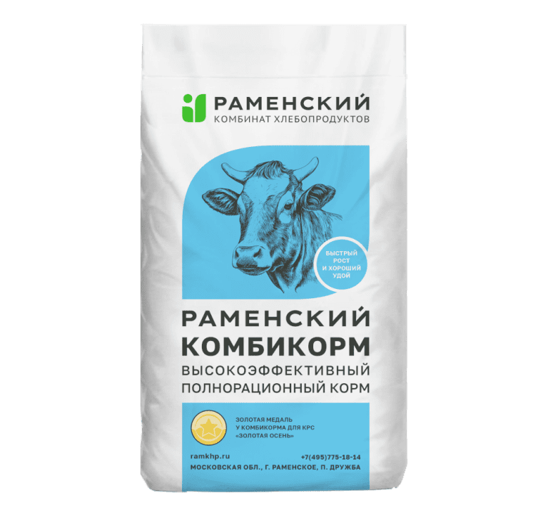 Комбикорм для КРС купить в Москве по низкой цене с доставкой по России